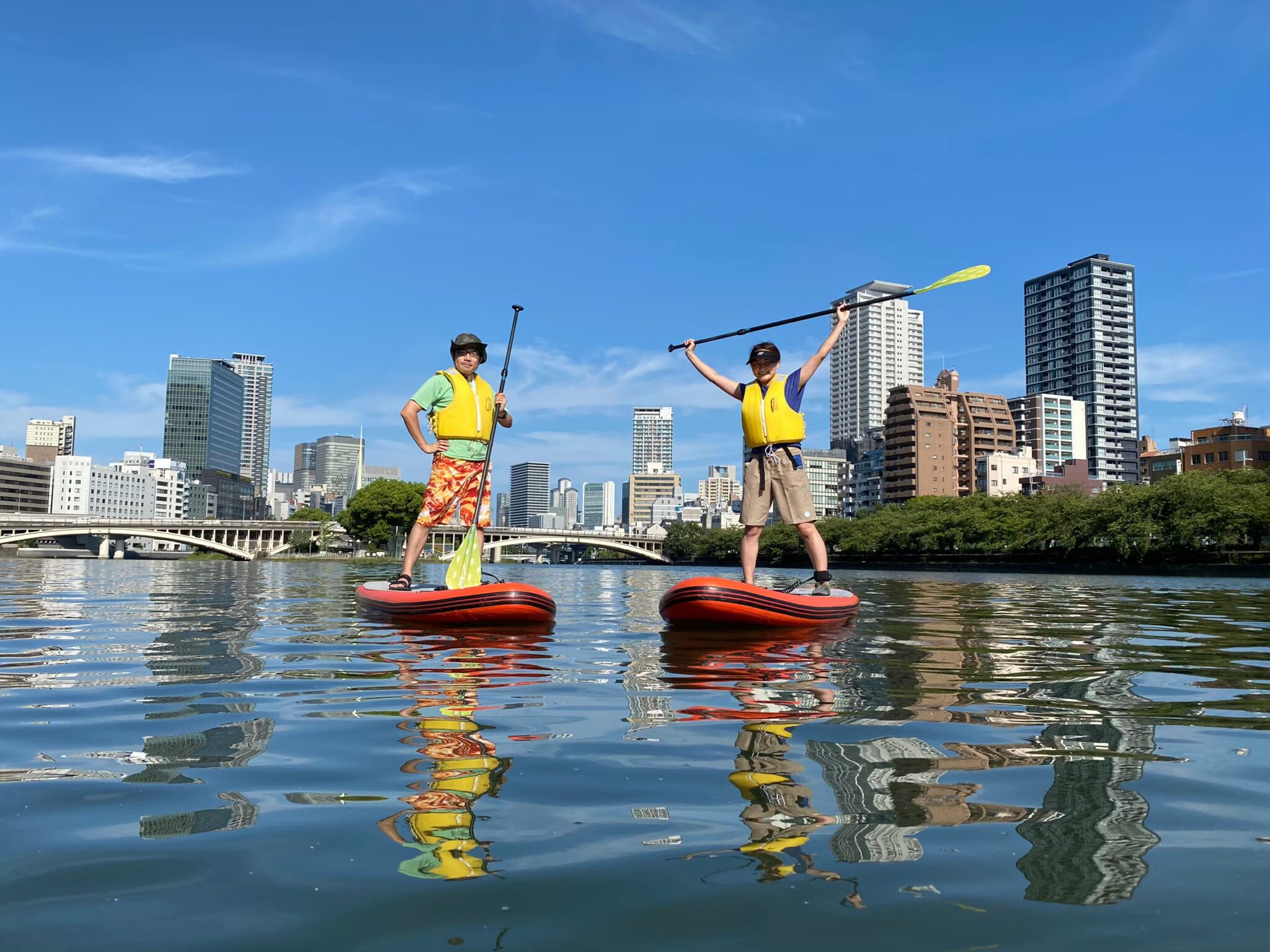 Hot Osaka Water activities in late summer season - Kansai chan